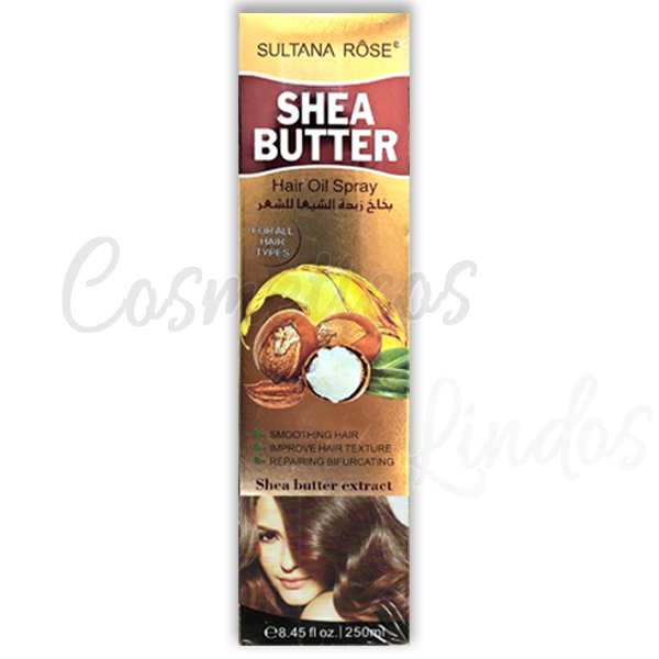 Shea Butter Hair Oil Spray 250 ml – cosmeticoslindos